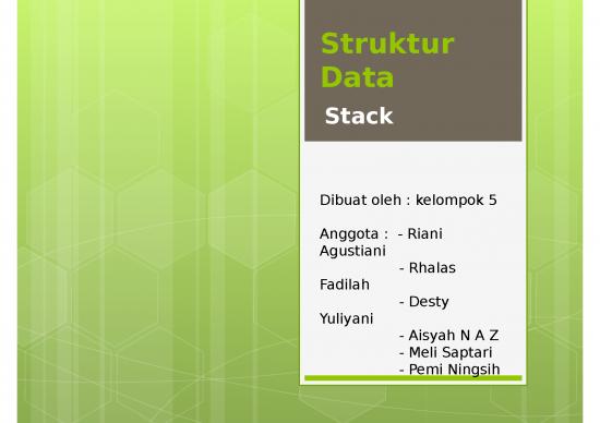 Power Point - Struktur Data