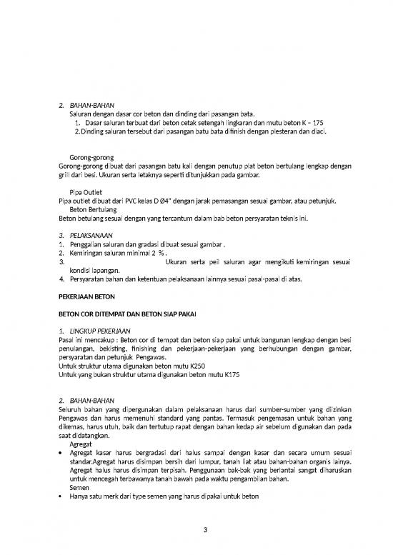 Contoh Metode Pelaksanaan Proyek Pekerjaan Bangunan