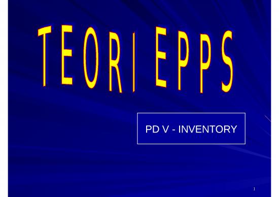Structure Ppt 4202 | Teori Epps - Edwards Personal Prefference Schedule