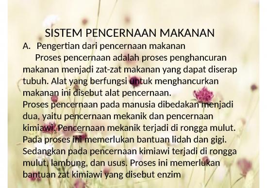 Membandingkan Struktur Dan Fungsi Sistem Pencernaan Hewan Tingkat ...