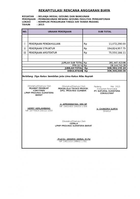 Excel Sheet Download 3865 | Contoh Rab - Pembangunan Ground Tank Gedung ...