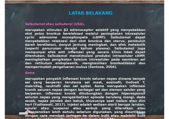 Larutan Blanko Adalah 4070 | Injeksi Salbutamol Sulfat - Menyebabkan ...