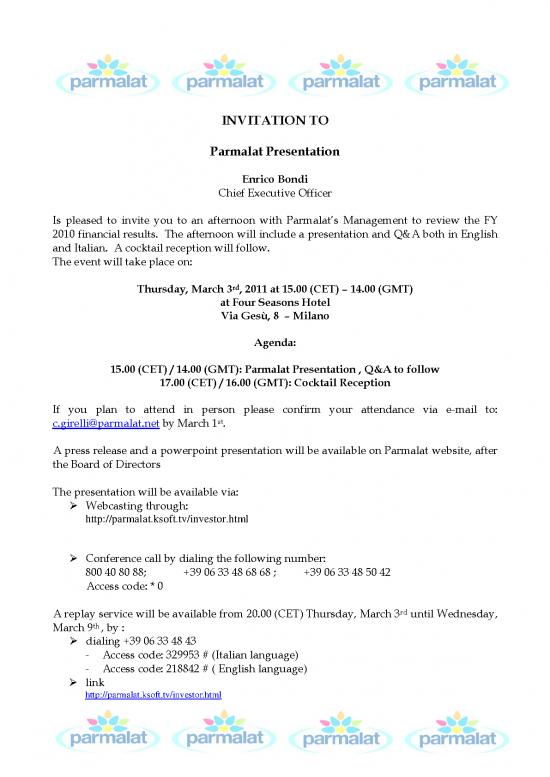 Financial Spreadsheet 26039 | Invitation Card