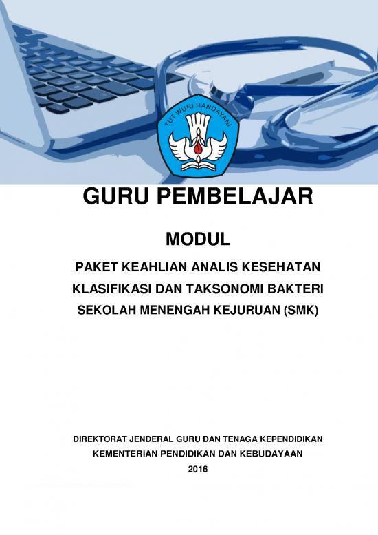 Pembelajaran Pdf 25351 | Ankes Klasifikasi Dan Taksonomi Bakteri