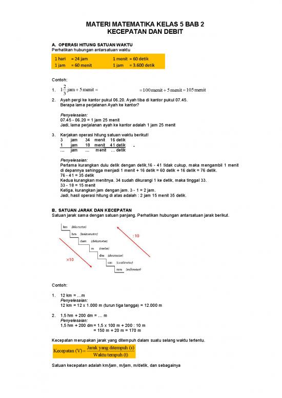 Materi Matematika Kelas 5 Bab 2