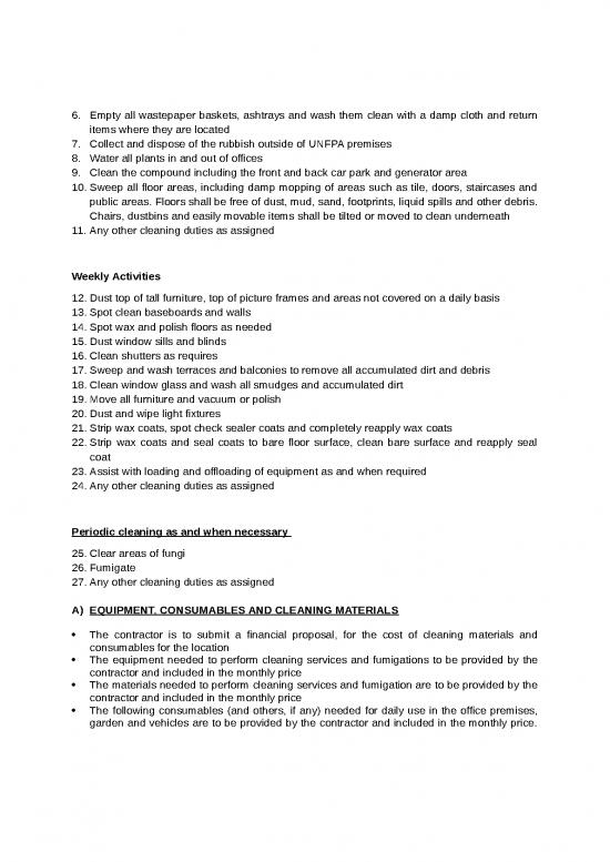 Free Templates For Cleaning Services 28627 | Request For Quotation ...