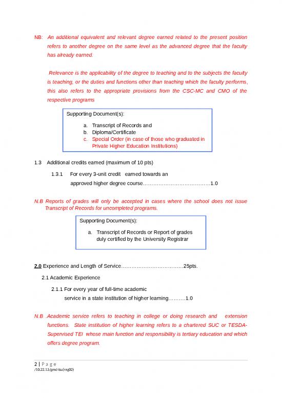 Diploma Format Word 29969 | Nbc 461 Guidelines Cce And Qce