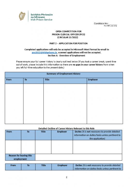 Make Leaflet On Word 29617 | Pco Application Form Circular 2022