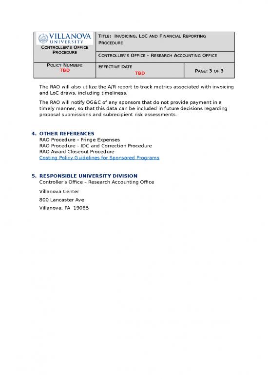 Ms Word Award Template 30728 | Rao Invoicing Loc And Reports Procedure