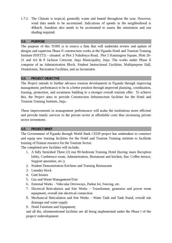 Construction Spreadsheet 29991 | Terms Of Reference Phase Ii