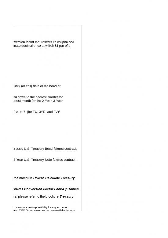 Excel Sheet Download 31030 Treasury Futures Conversion Factor Calculator