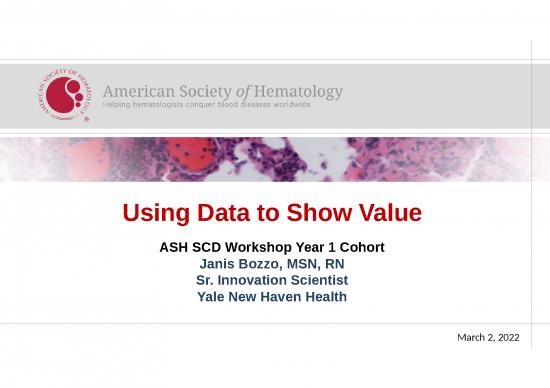 Business Power Point Slides 32247 | Using Data To Show Value