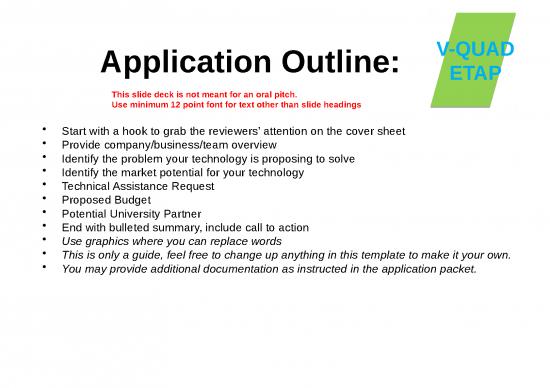 Business Power Point Slides 31932 | Etap Application Template 2022 1
