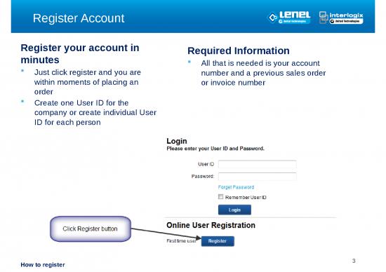 Powerpoint Template For Company 32011 | How To Register Guide
