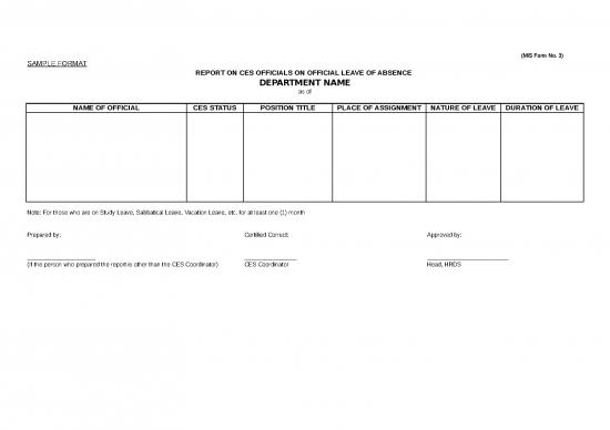 Mis In Excel Sheet 32729 | Mis Form No 1 7