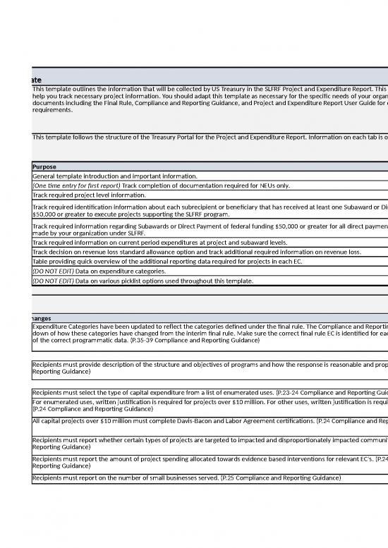 Excel Report Format Template 32332 | Project And Expenditure Report ...