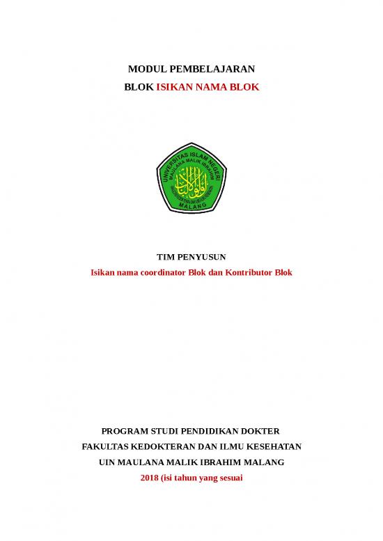 Form 008 Template Buku Modul Pembelajaran Form 008 Template Buku Modul Pembelajaran