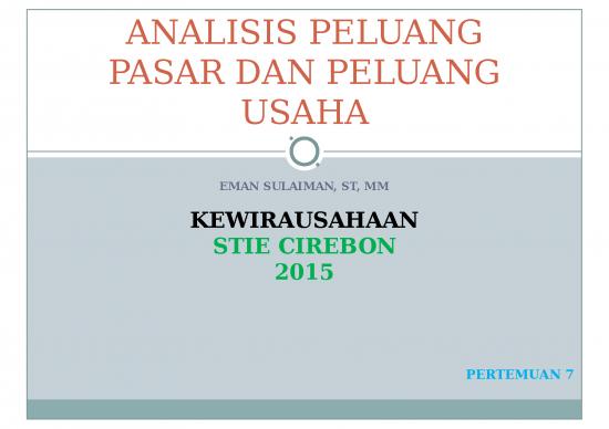 Business Spread Sheet 35977 | P Analisis Peluang Pasar Dan Usaha Business Spread Sheet 35977 | P Analisis Peluang Pasar Dan Usaha