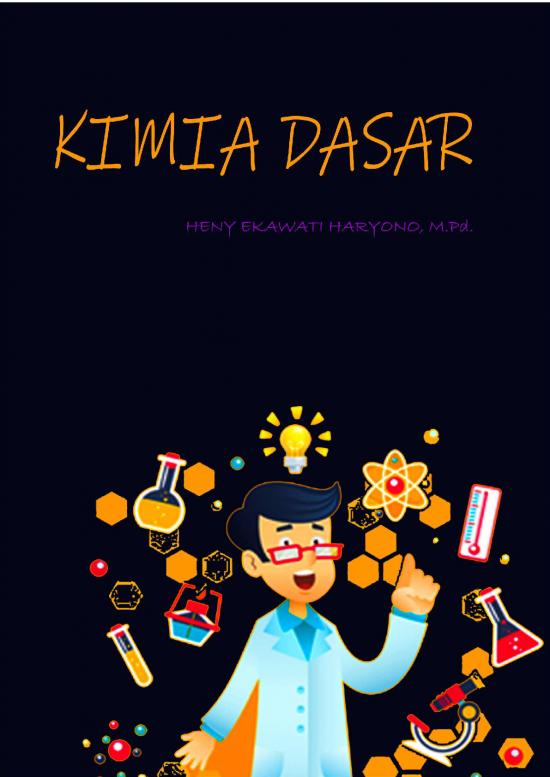 Kimia Dasar Pdf 38270 | Buku Ajar Kimia Dasar