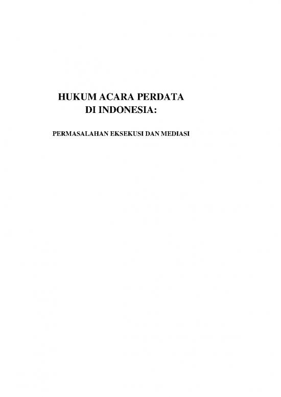 Hukum Pdf 37858 | Buku Hukum Acara Perdata Di Indonesia