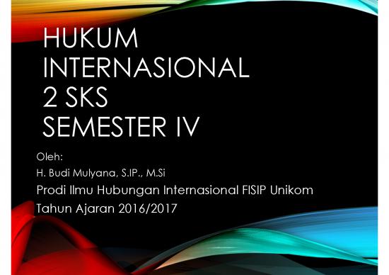 Hukum Pdf 37904 | Materi 1 Pengantar Hukum Internasional Hukum Pdf 37904 | Materi 1 Pengantar Hukum Internasional