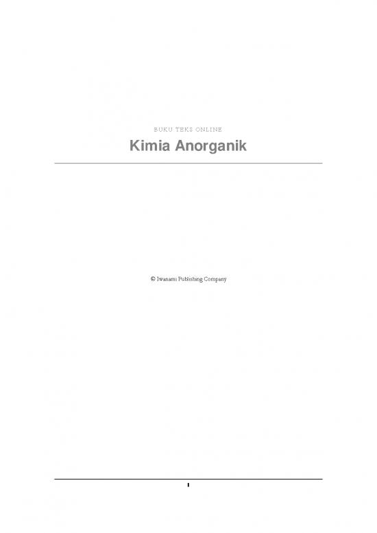 Kimia Anorganik Pdf 38234 | Buku Kimia Anorganik