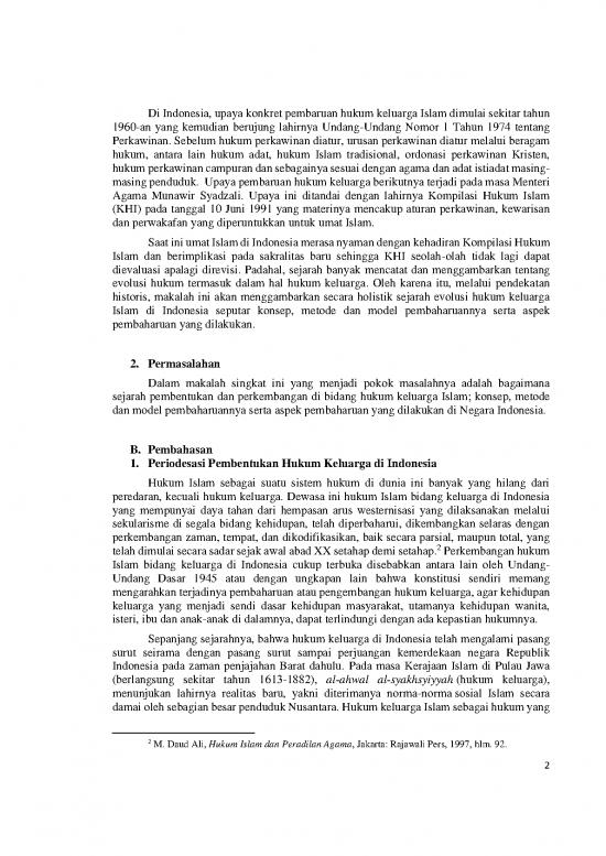 Hukum Pdf 38011 | Pembaruan Hukum Keluarga Di Indonesia Melalui Kompilasi Hukum Islam