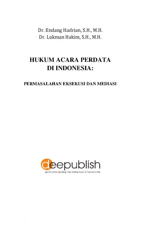 Hukum Pdf 37858 | Buku Hukum Acara Perdata Di Indonesia