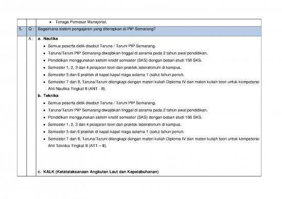 Draft Daftar Pertanyaan Dan Jawaban Faq