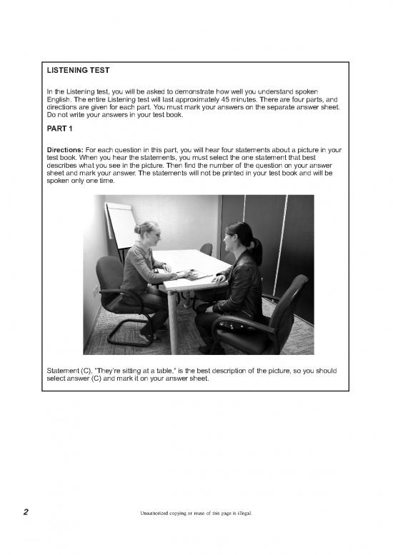 Toeic Listening Reading Sample Test Updated