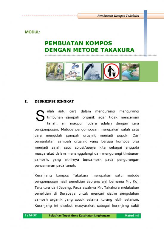 Pupuk Organik Pdf 38904 | Mi 5c Modul Pembuatan Kompos Metode Takakura Pupuk Organik Pdf 38904 | Mi 5c Modul Pembuatan Kompos Metode Takakura