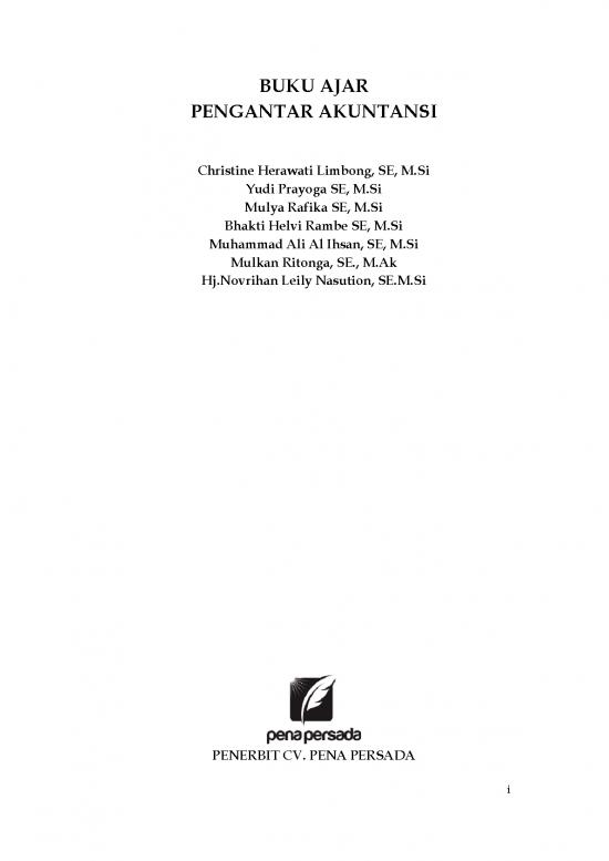 Akuntansi Pdf 42004 | Buku Ajar Pengantar Akuntansi 1