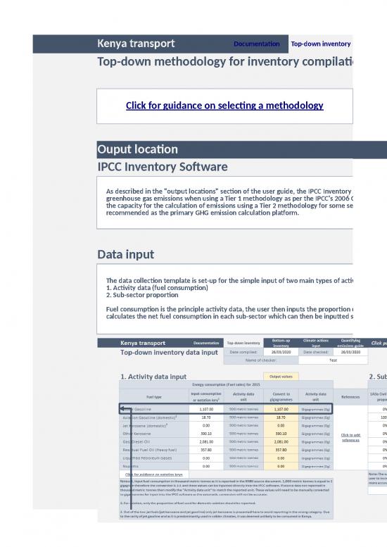 Inventory Excel Sheet 42200 | Final Tracs Data Collection Template