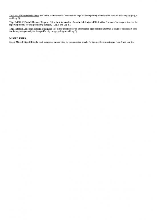 Excel Sample Sheet 41136 | Non Emergency Transportation Timeliness ...