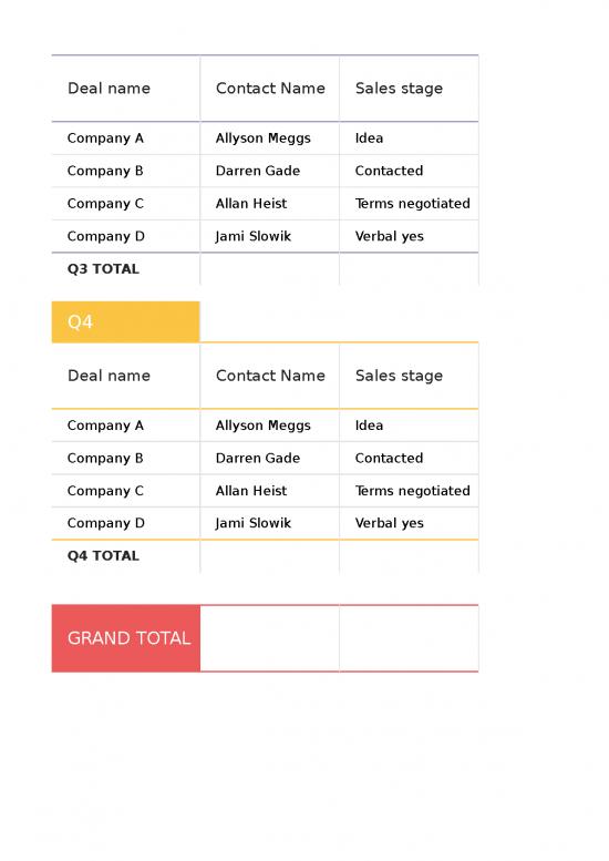 Excel Sample Sheet 41644 | Salestemplate