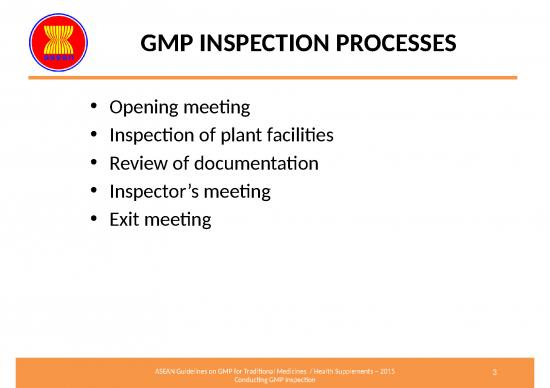 Company Presentation Template 42362 | Conducting Gmp Inspection 1