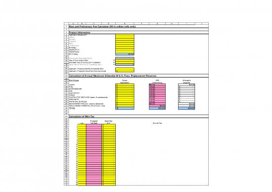 Spreadsheet Calculator 43377 | 421a Rent Calculator