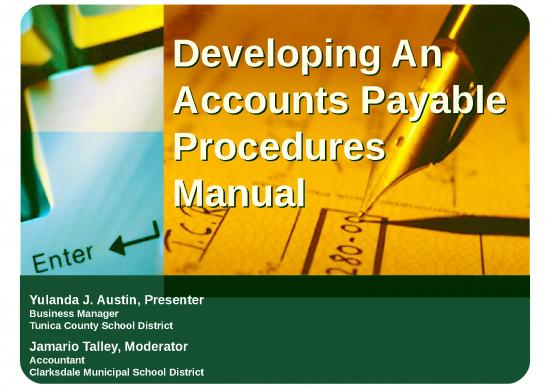 Powerpoint Accounting Presentation 42933 Developing An Accounts 