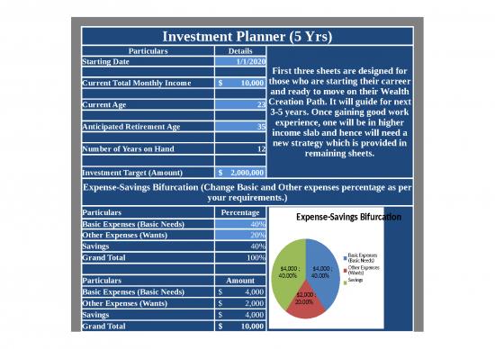 19 Investment Excel Sheet Files | Download Free Collection Files
