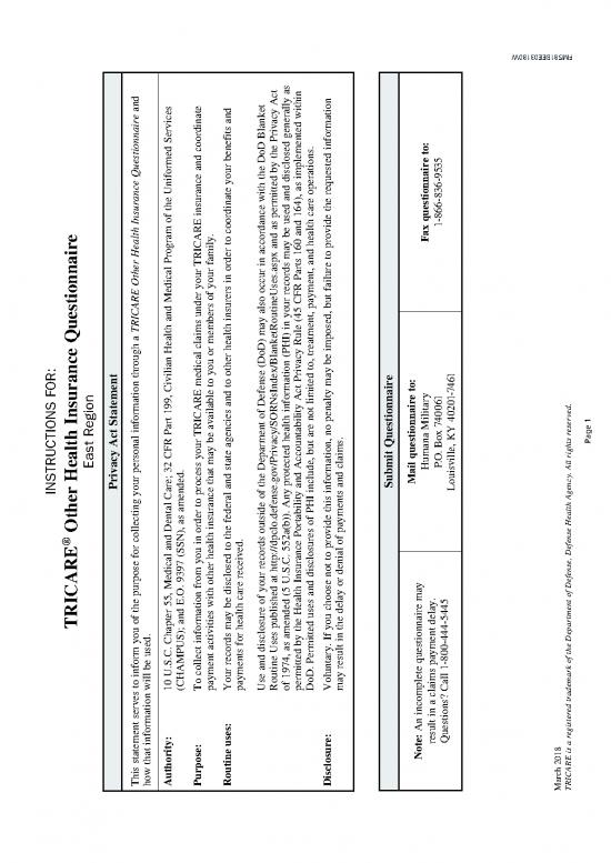Cfr Pdf 44384 | Tricare Cob Form