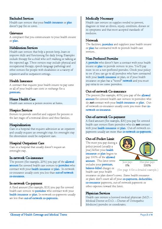 Care Health Insurance Plan Pdf 44316 | 183058 Uniform Glossary Final