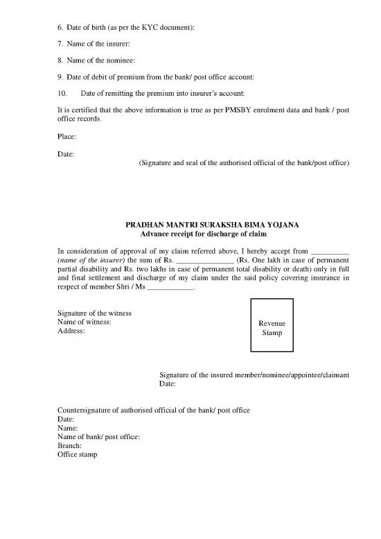 Revised Claim Form Pmsby Updated