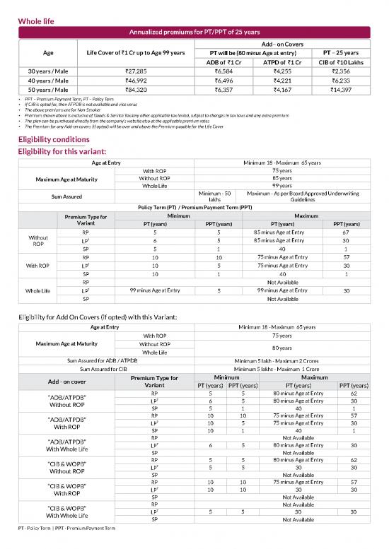 Insurance Pdf 44241 | Spg One Pager Updated