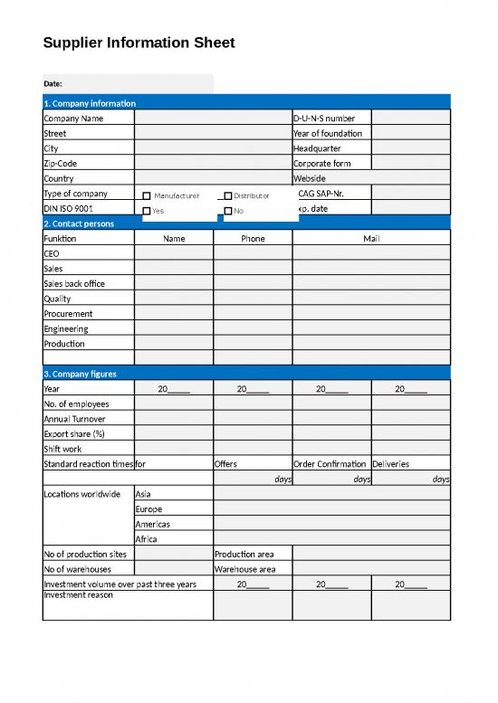 210630 Lieferanten Selbstauskunft Supplier Self Information Sheet 1