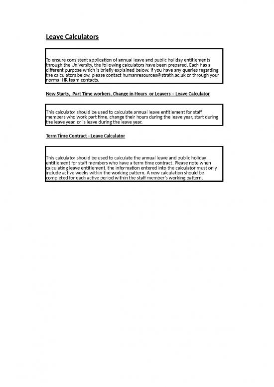 Time Calculation In Excel Sheet 46424 Annual Leave Calculator