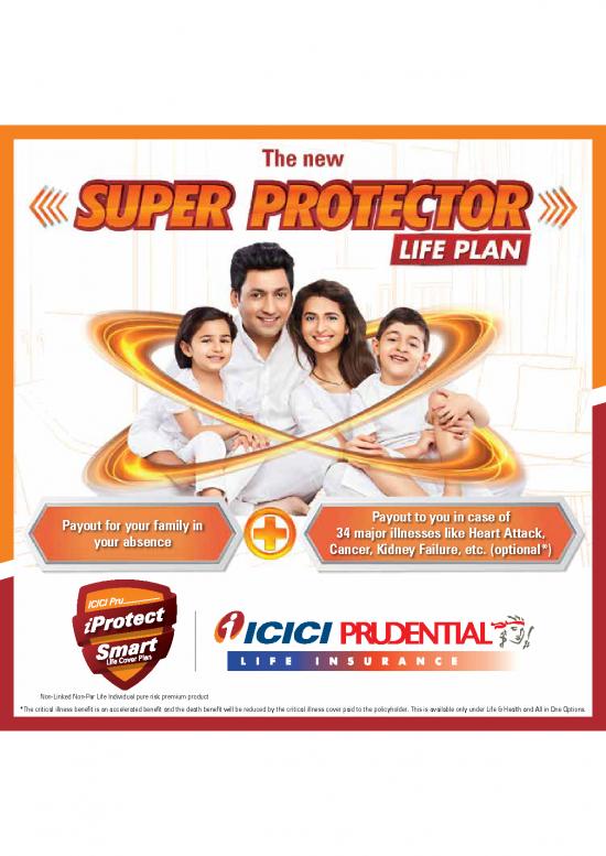 Application Format Pdf 44434 | Icici Pru Iprotect Smart Illustrated Brochure
