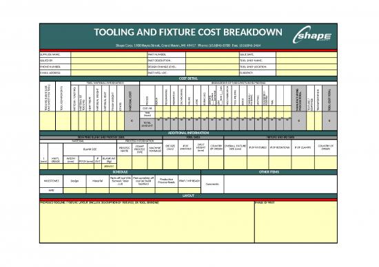 Toolingfixturecostbreakdown Formid 19119547
