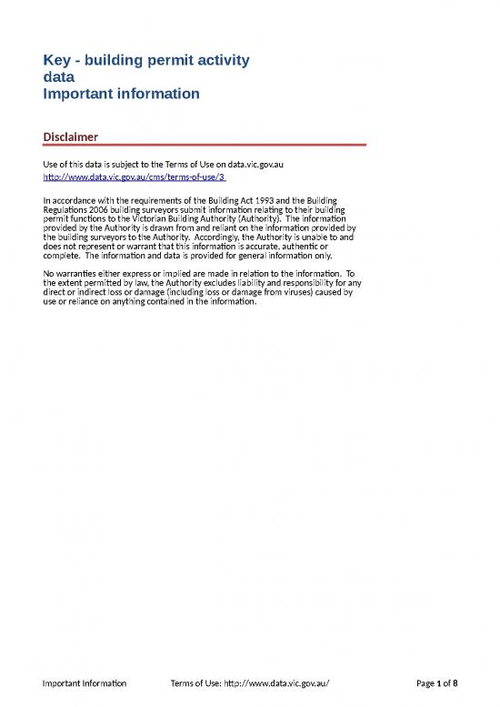 Vba Building Supplementary Information