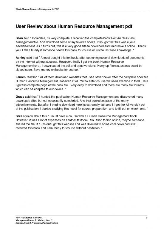 Human Resource Management Ebook 44836 | Human Resource Management By ...