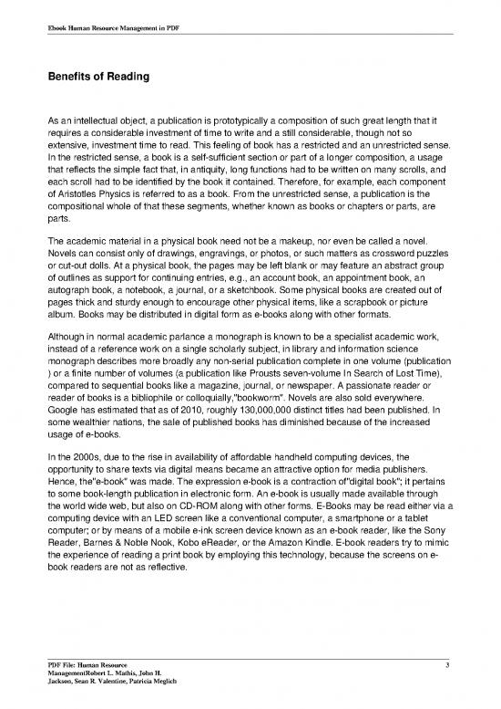 Human Resource Management Ebook 44836 | Human Resource Management By ...